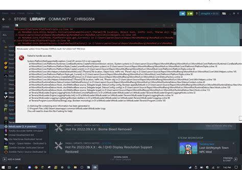 Tmodloader Is Being Weird Rterraria