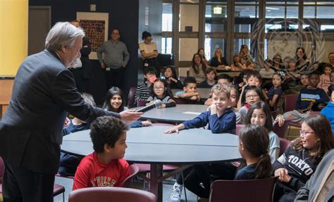 Secretary General Visits United Nations International School Un Photo