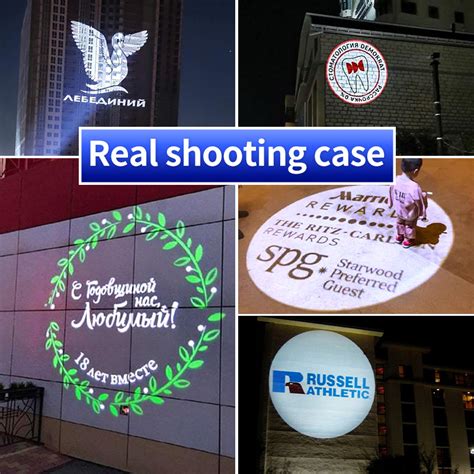 Innovative Led Logo Projector High Definition Brand Projection Solutions For Events Retail
