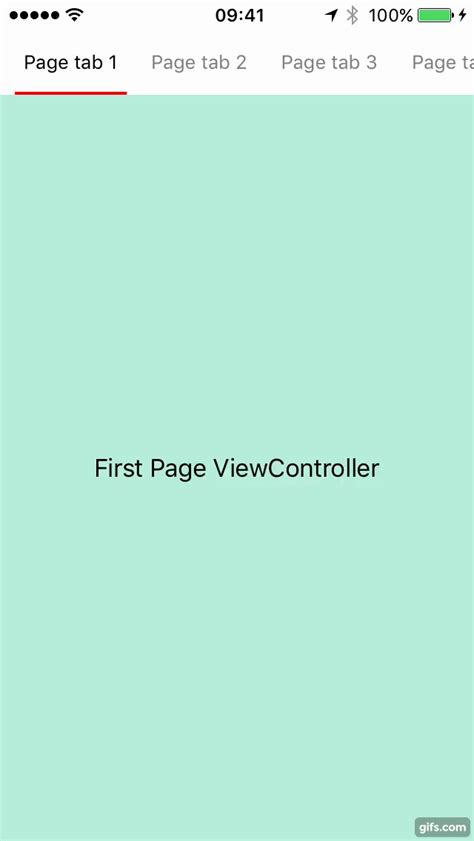 Github Nemanja92segmentviewcontroller A Powerful Paging View