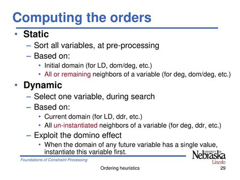 Foundations Of Constraint Processing Ppt Download