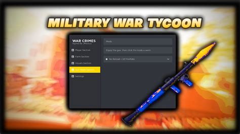 Military War Tycoon Script INF ALL HITBOX EXTENDER OP YouTube