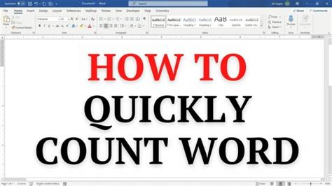 How To Quickly Count Words In Word Windows And MacOS PickupBrain Be Smart