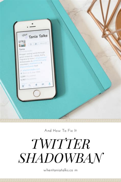 Twitter Shadowban And How To Fix It - When Tania Talks