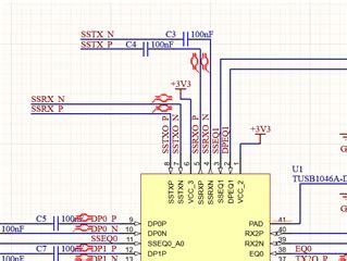 TUSB1046A DCI Question About Design Requirements Power Management Forum Power Management