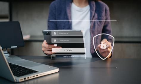 Premium Photo Cyber Security Concept Login User Identification