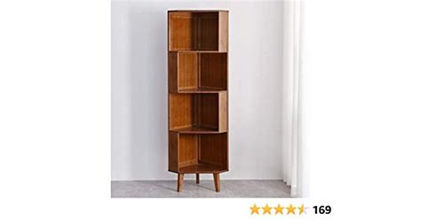 Balanbo Industrial 4 Bookcase Cube Bookshelf For Home Office And Living Room Decoration Corner