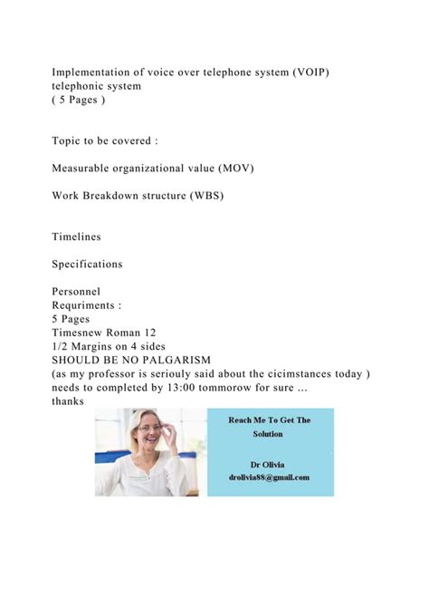 Implementation Of Voice Over Telephone System Voip Telephonic Systdocx