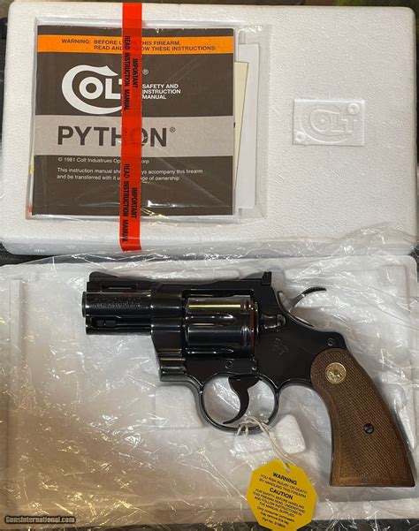 Colt Python 2 5 Inch Blue Orig Box