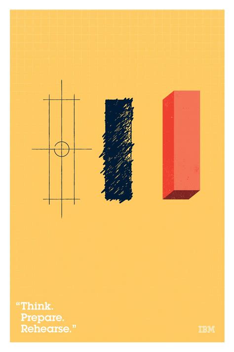 IBM Our Purpose Values And Practices Graphis Ibm Poster Design Process