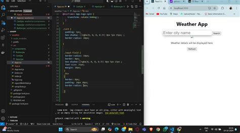 kunal harad on linkedin mernstack reactjs day13 weatherapp