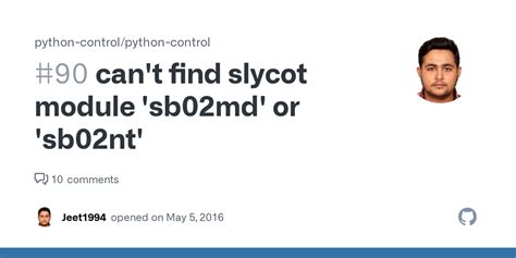 Cant Find Slycot Module Sb02md Or Sb02nt · Issue 90 · Python