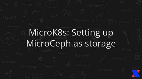 MicroK S Setting Up MicroCeph As Storage DEV Community