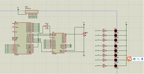 单片机 adc0809芯片通过外部中断方式实现模数转换代码proteus仿真图 51单片机