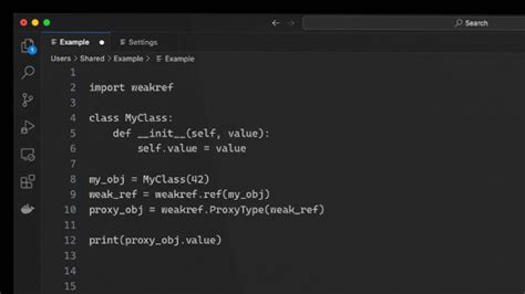 Basic Example Of Weakrefweakmethod In Python