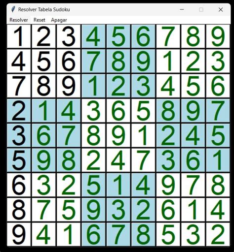 Python3 Tkinter Algoritmo Sudoku Resolver Automatico Python