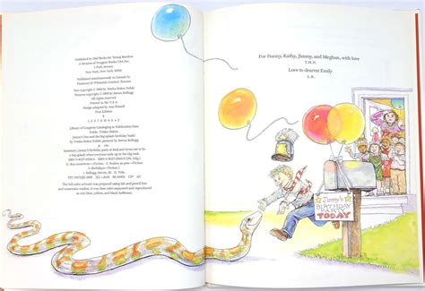 Jimmys Boa And The Big Splash Birthday Bash Signed 1st Edition In Dust