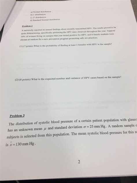 Solved A University Reported Its Annual Findings About