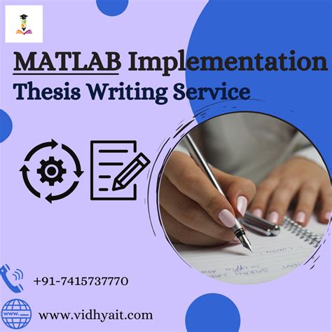 Matlab Implementation Thesis Writing Service At ₹ 15000project In Indore