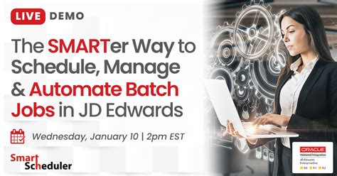 Jd Edwards Smart Scheduler On Linkedin Jde Jde Thereisabetterway