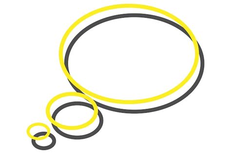 Premium Vector Speech Bubble Highlight Note Sticker Design