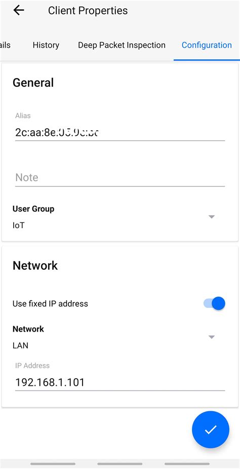 fixed ip addresses for devices using c 7 hubitat