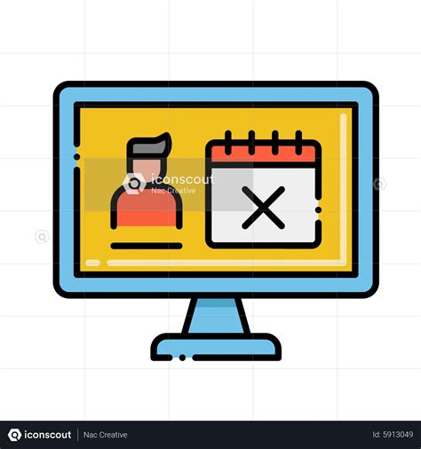 Leave Application System Animated Icon Free Download Business