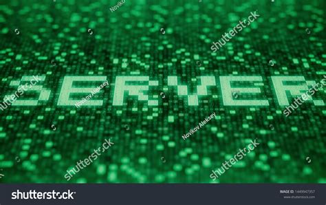 Flashing Hexadecimal Symbols On Green Computer Stock Illustration 1449947357 Shutterstock