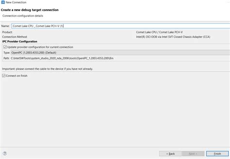 Source Level Debugging With Intelr Svt Cca — Slim Bootloader 10 Documentation