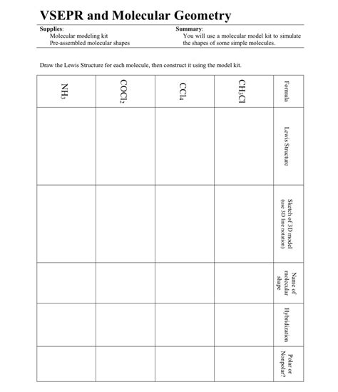 Solved Draw The Lewis Structure For Each Molecule Then Construct It Using Course Hero