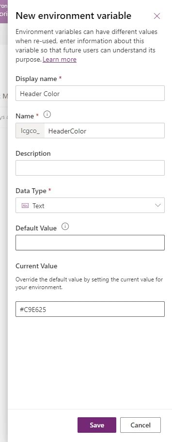 Power Apps Environment Specific Color Headers Lowcodego