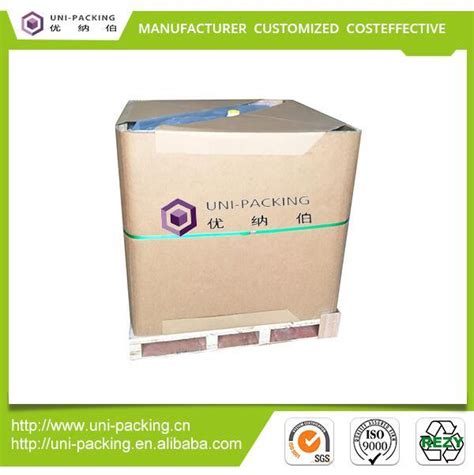 1000L Paper IBC With Liner Bag ISO IBC Container IBC Carton Chemical Tank For Non Hazardous Bulk