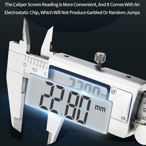 Metall Digitaler Messschieber Edelstahl Digitale P Grandado