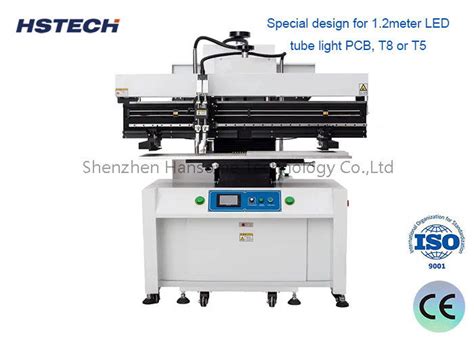 Pcb Solder Paste Stencil Printing Machine With Manual Loading And