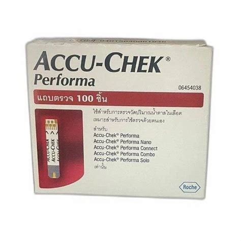 Accu Chek Performa Sugar Test Strips At Best Price In Surat