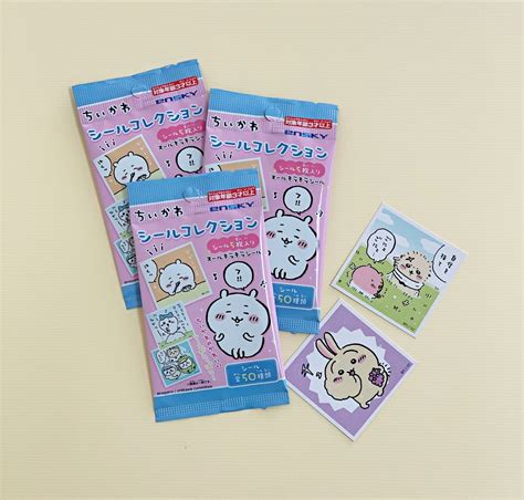 [정품] 치이카와 랜덤 스티커 하치와레 우사기 모몬가 나가노 농담곰 먼작귀 에이블리