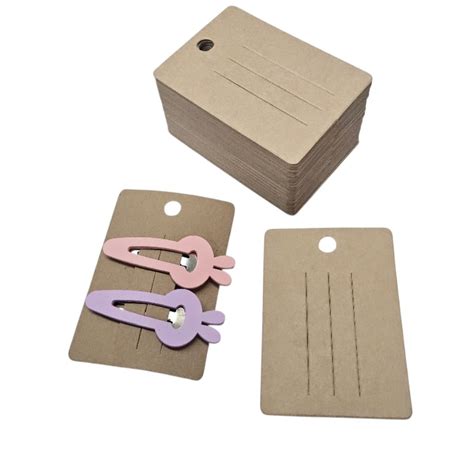 แป้นกิ๊ป แผงกระดาษติดกิ๊ฟเปล่า ขนาด6 3x9cm กระดาษ250แกรมบรรจุ100แผ่น Shopee Thailand