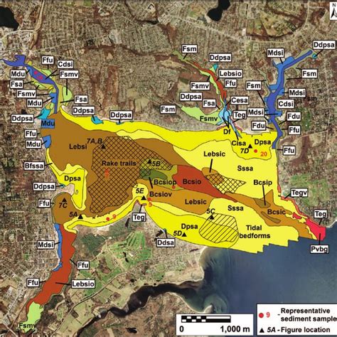 Modified Shepard 1954 Sediment Classification Scheme Showing The Download Scientific Diagram