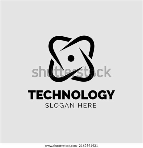 Technology Themed Vector Designs Logos Suitable Stock Vector Royalty