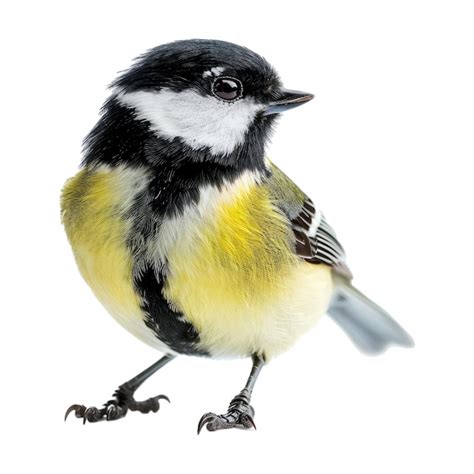 Premium Psd The Great Tit Parus Major Male In Breeding Plumage Is
