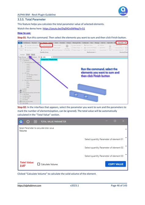 Alpha Bim Plugin Guideline Revit Api Revit Tools Pdf