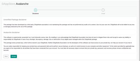 how to connect your metamask to your avalanche node in dappnode how