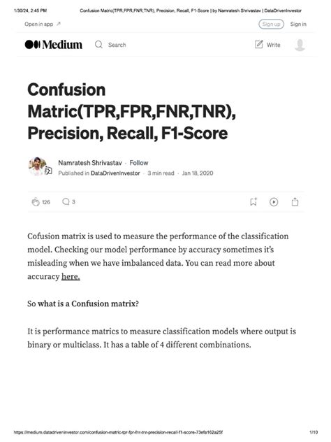 Confusion Matrix Example Pdf