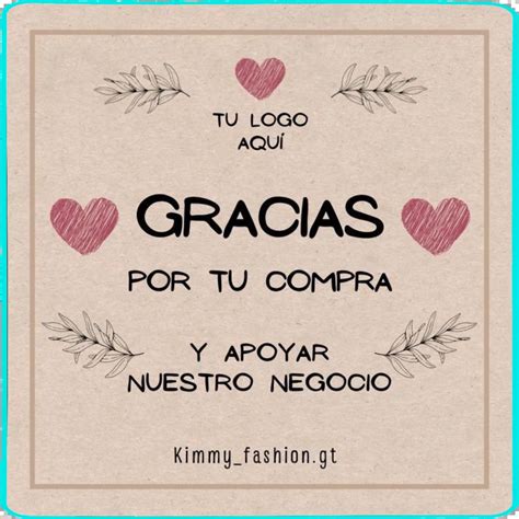 Guía Tarjetas De Agradecimiento Para Tus Clientes