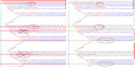 Problems Making Screenreader Jaws Read Data With Column Names They Are