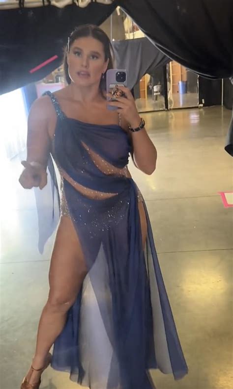 Ilona Maher Bares It All In New Dwts Costume After Revealing She Wanted