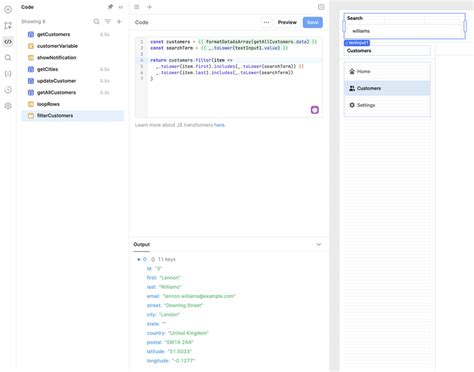 queries and code quickstart retool docs
