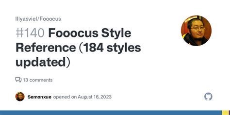 Fooocus Style Reference 184 Styles Updated · Issue 140 · Lllyasviel
