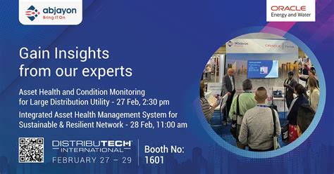 Abjayon Inc On Linkedin Distributech24 Oracle Oraclepartner Abjayon Utilities