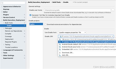 Android Gradle Plugin Requires Java 11 To Run You Are Currently Using Java 18 Csdn博客